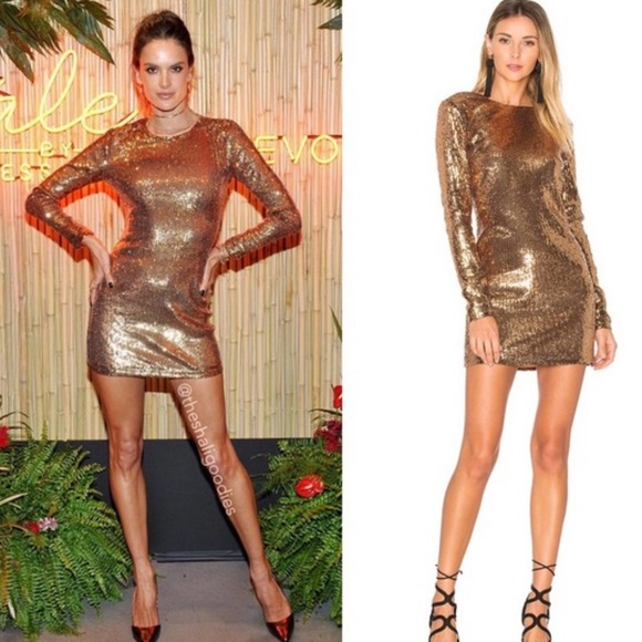 REVOLVE | Dresses | Nwt Ale By Alessandra X Revolve Julinha Sequin Mini ...